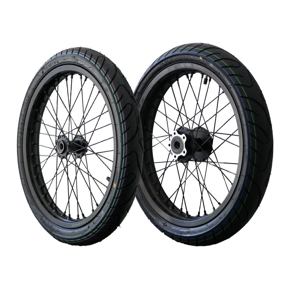17" Stealth Supermoto Wheel Set for Sur-Ron Light Bee