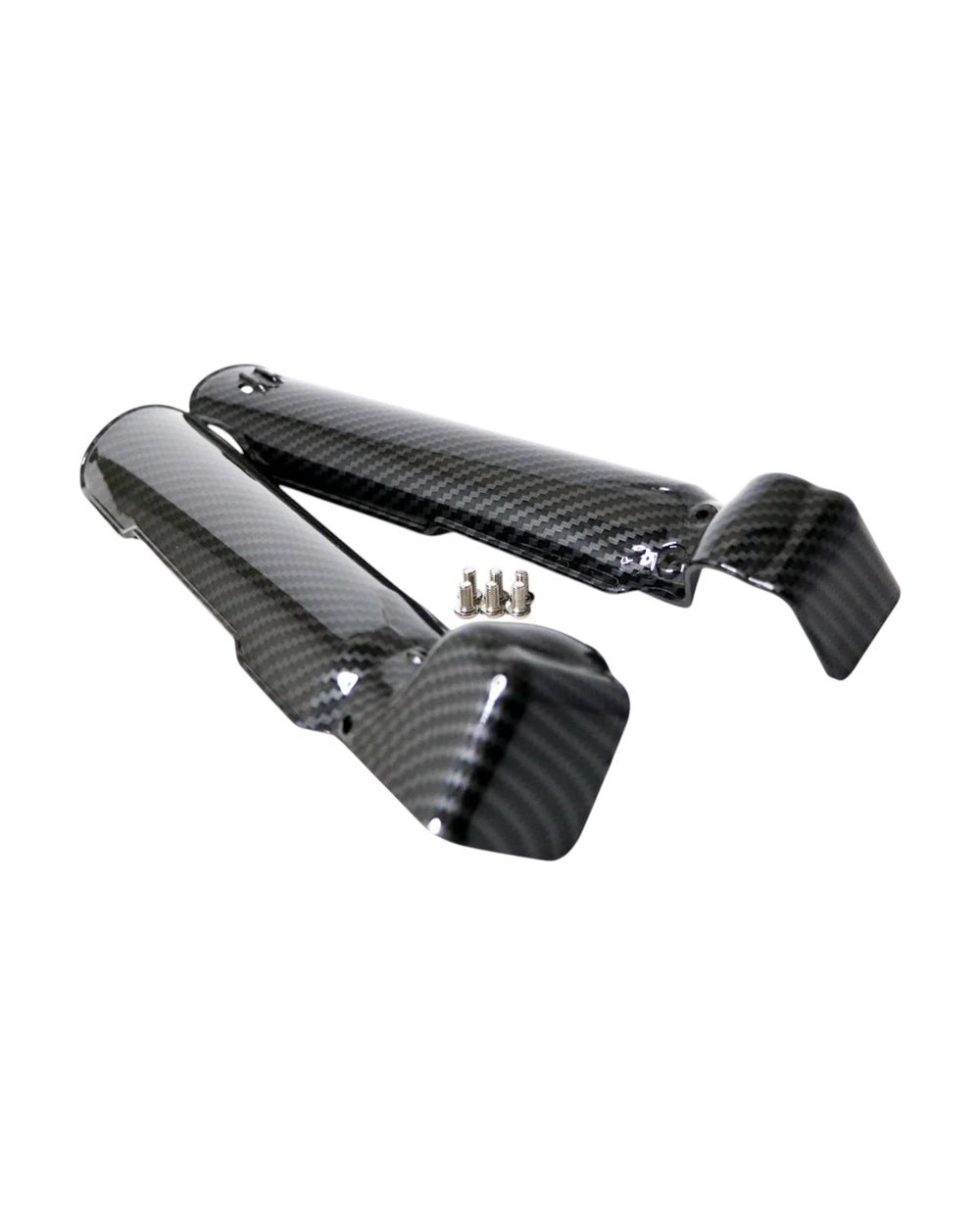 Carbon Fibre Style Fork Guards for Surron Light Bee Models