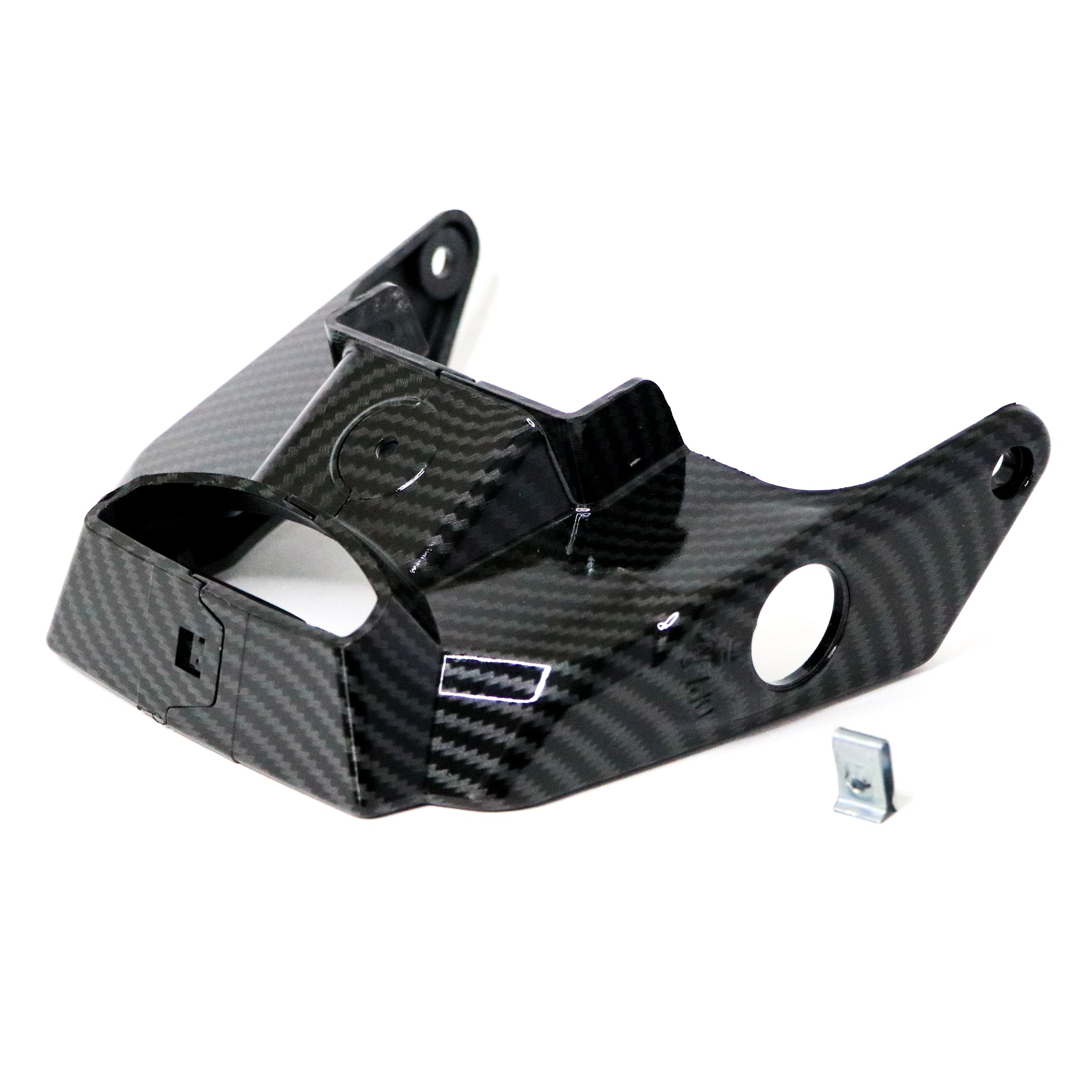 Carbon Fibre Style Battery Latch Cover for Surron Light Bee Models